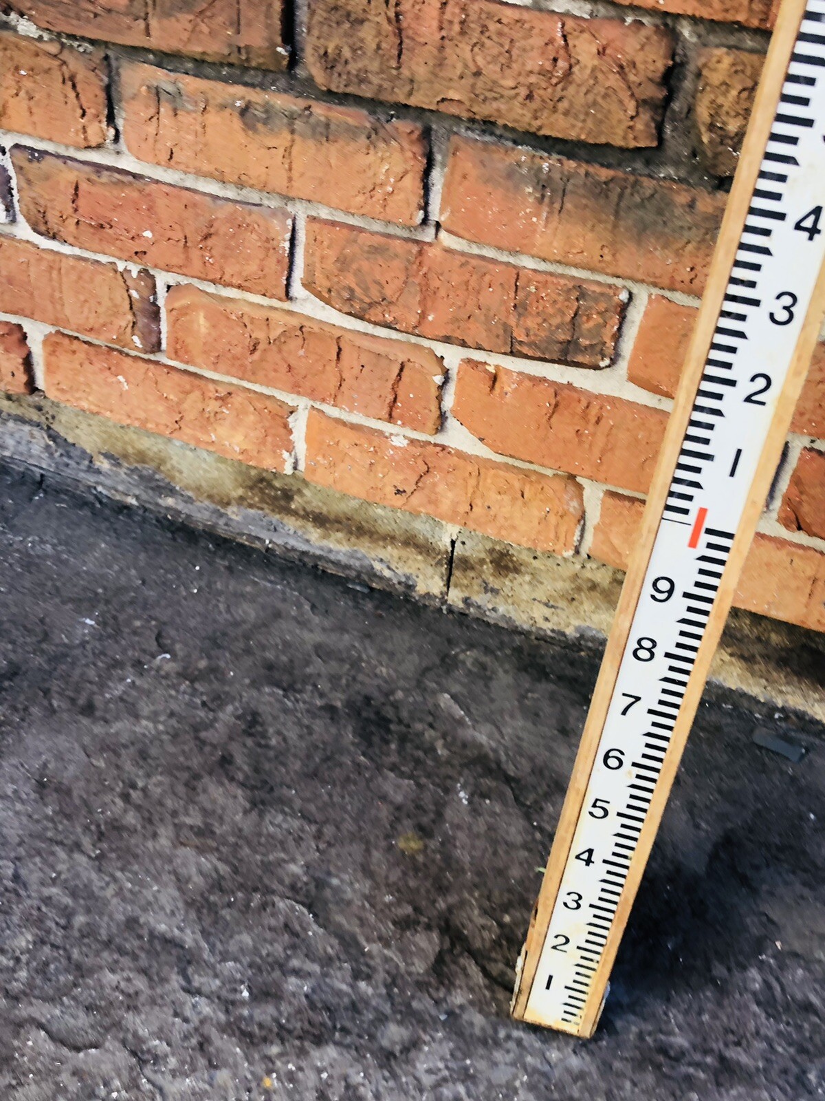 Vintage David White Grade Rod Survey Measuring Stick 9’ Wood Telescopic ...