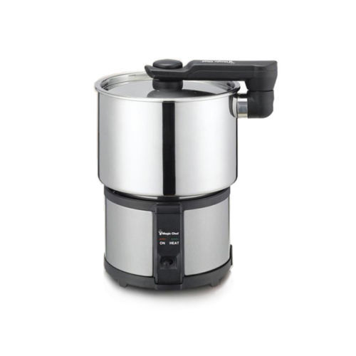 Magic Chef MEK-1300S Electric Multi Mini Cooker 1.3L Compact Travel ...