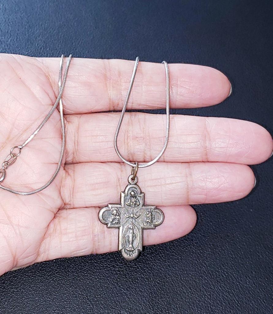 925 / Metal 5-Way Cross Monastery of Fonte Avellana P… - Gem