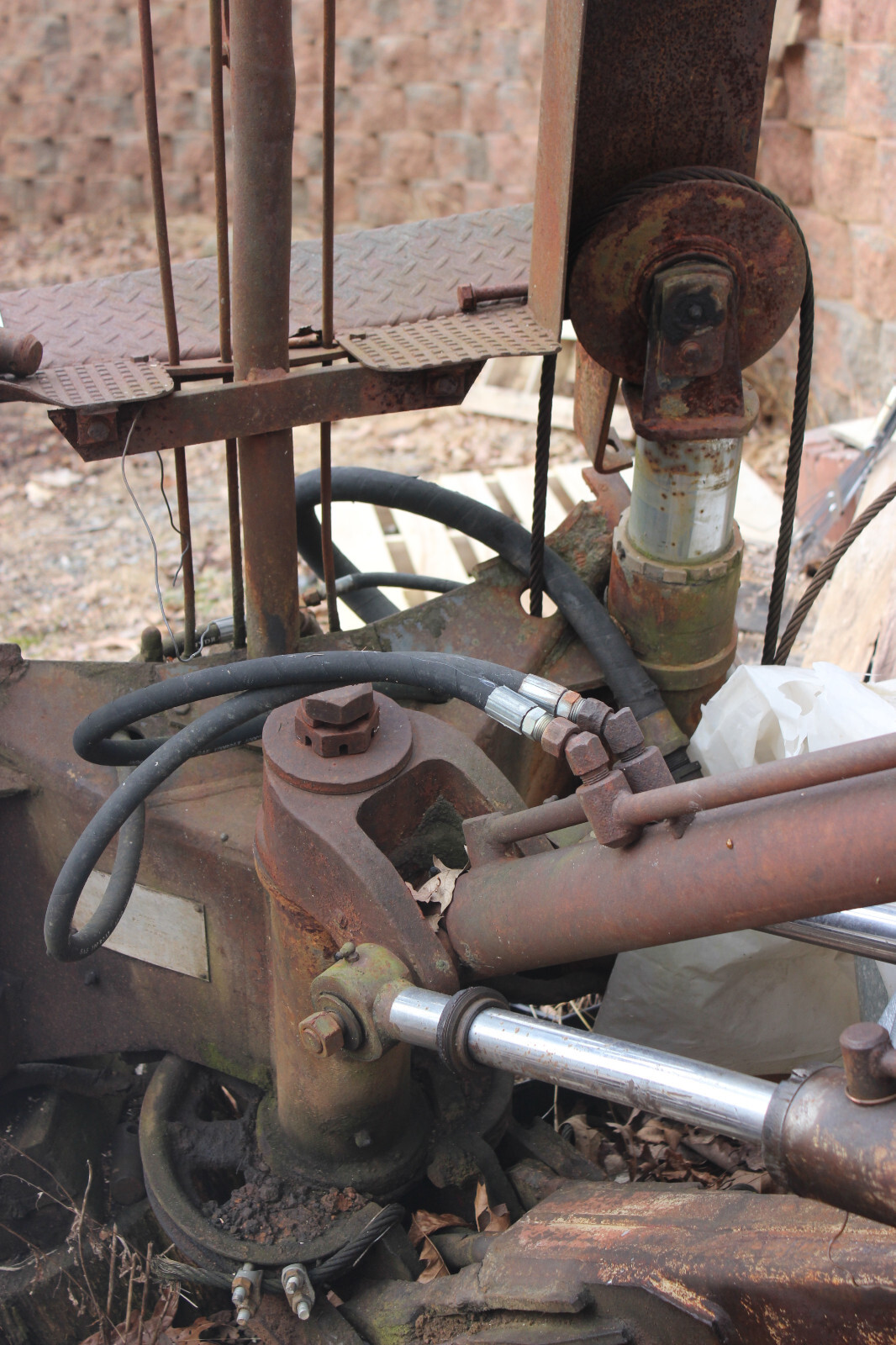 Vintage Wain-Roy Backhoe Attachment (Circa 1958) and Mount | eBay