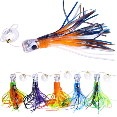 6PCS/Set Trolling Fishing Lures Tuna Mahi Durado Marlin Saltwater ...