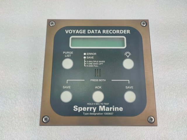 Voyage Data Recorder 1000657 Sperry Marine Bridge Alarm for sale online ...