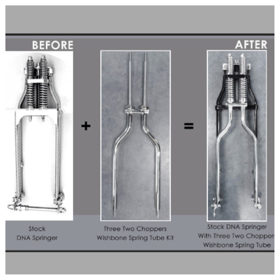 Wishbone Kit DNA Springer Front End Bobber IronHead Xs650 shovelhead ...