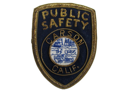 !970 era Carson California Public Safety Bullion Chief Commissioner ...