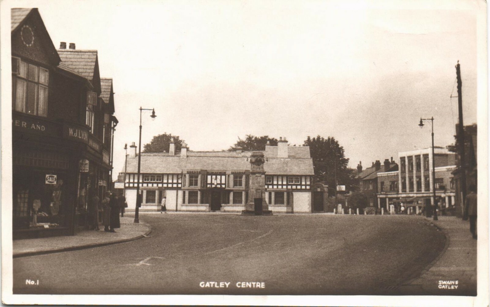 Gatley near Cheadle. Gatley Centre # 1 by Swaine, Gatley. | eBay UK