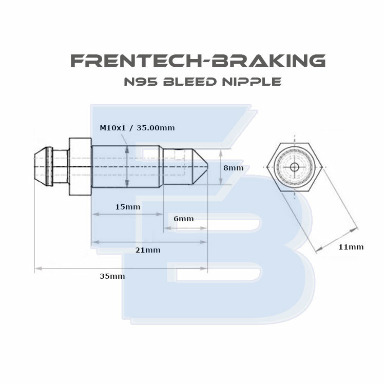 10x M10x1.00 x 36mm Long Stainless Steel Brake Bleed Nipples/Screws | eBay UK