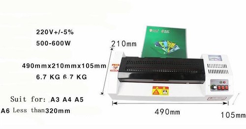 Book Plastic Sealing Machine A3 A4 Office Document Laminator Photo Laminating | eBay