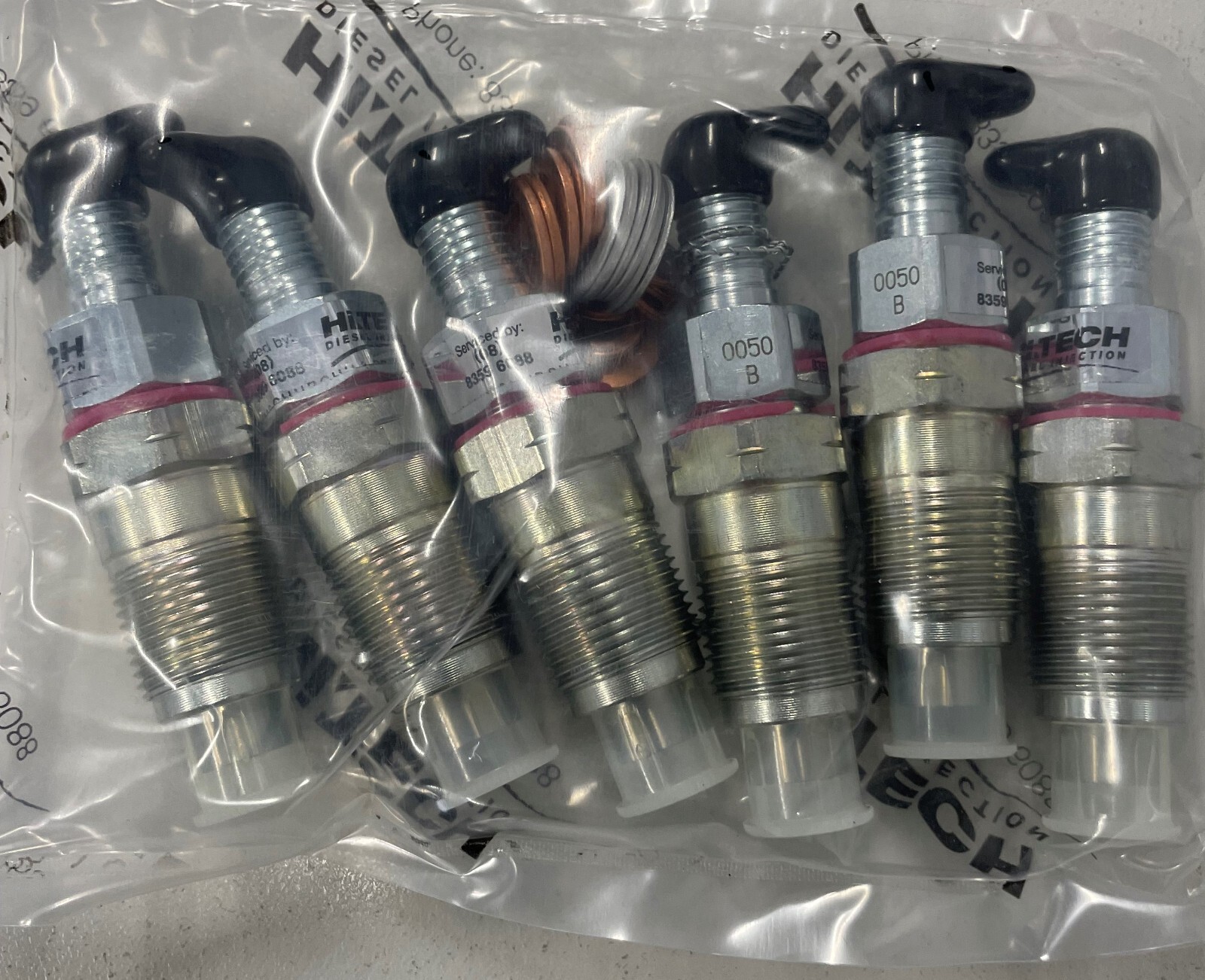 Nissan TD42 diesel injectors (set 6) 105078-0050B / 78-0050B BRAND NEW ...