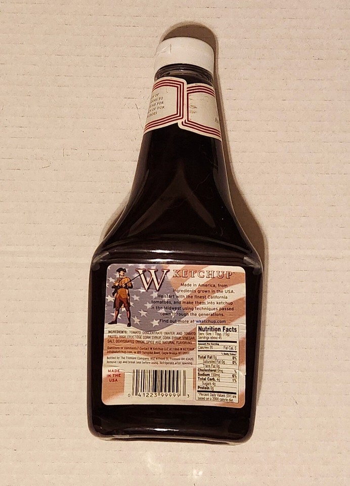 W Americas Ketchup 2004 Election Unique Memorbilia George W Bush John ...