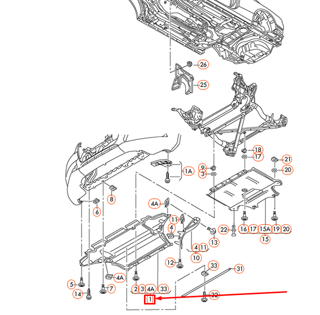 Audi 8R0863821C Genuine OEM Splash Shield for sale online | eBay