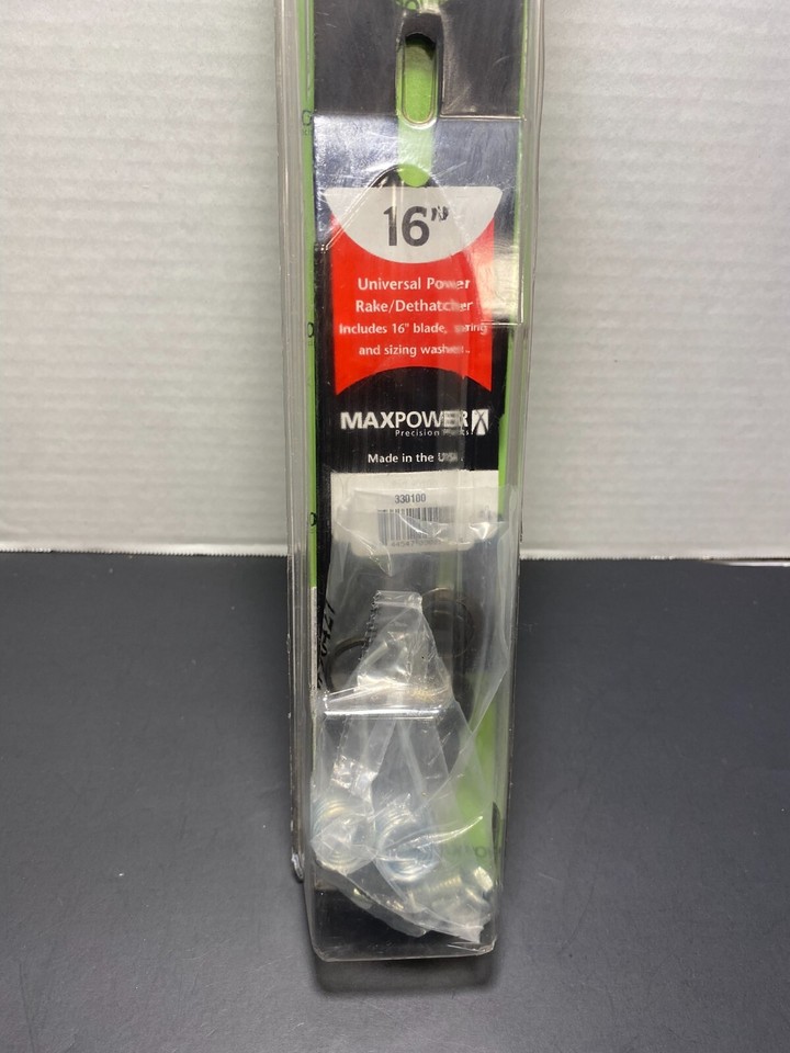 Universal Max Power "The Dethatcher" 16" Lawn Mower Blade (New SEALED ...