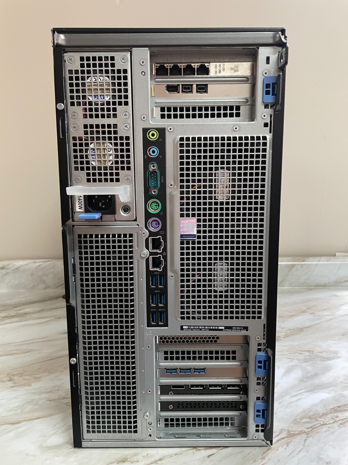 DELL Precision T7920 WS PC 2 x Xeon Gold 128GB Ram 37.6TB RTX3060 12GB ...