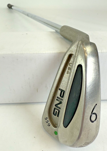 Ping s59 Green Dot 6 Iron LEFT HANDED Steel Shaft 36.5" Golf Club | eBay