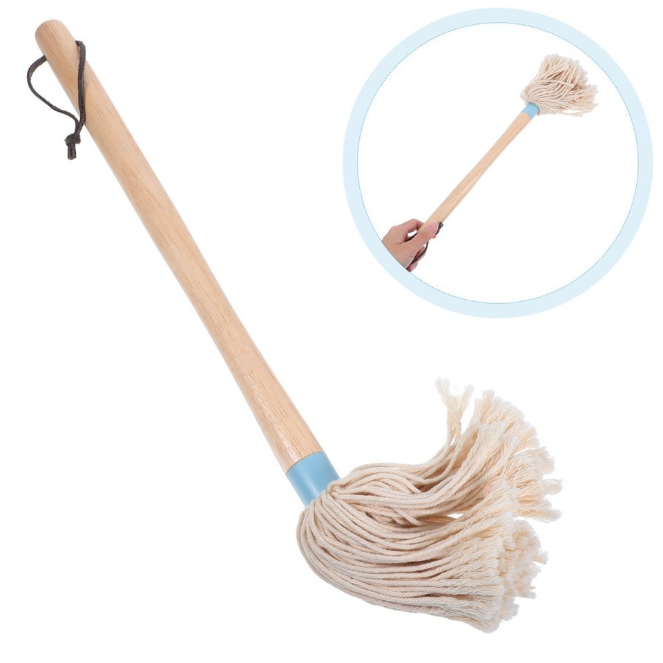 Cotton Head Bbq Basting Mop Brush With Wooden Handle Soft And Absorbent ...
