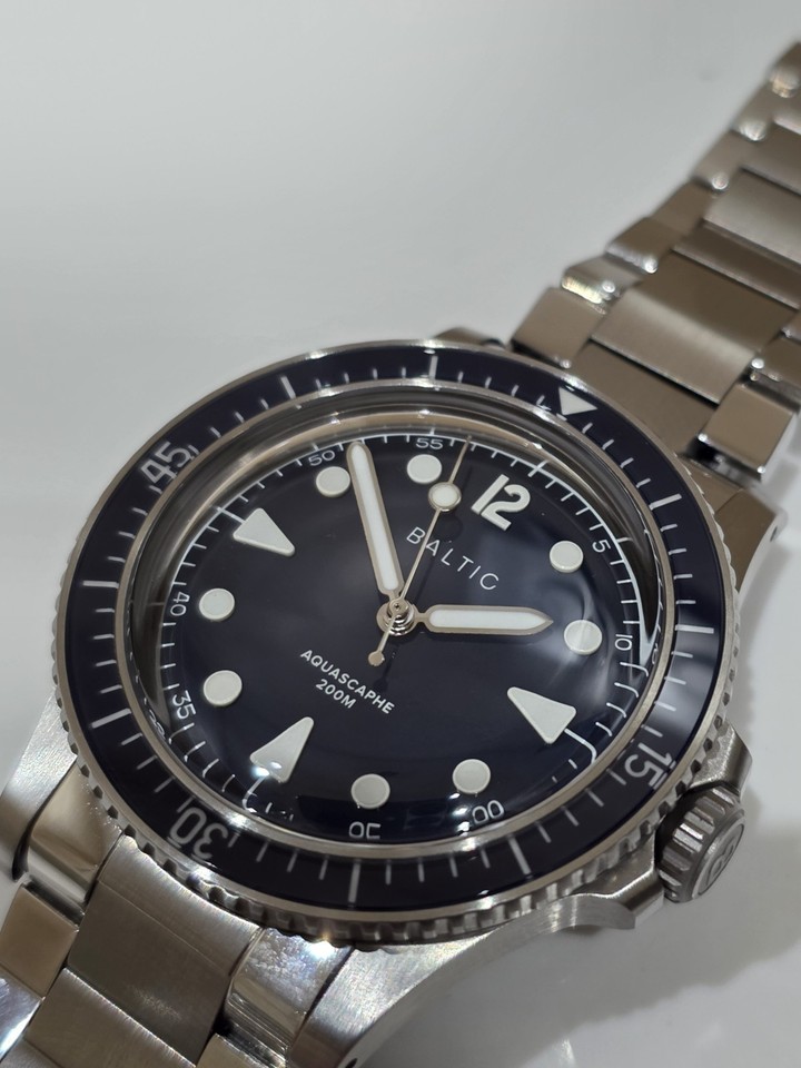 NEW Baltic Aquascaphe Mk2 Blue Micro-brand Dive Watch | eBay UK