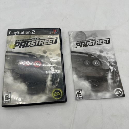 Need for Speed ProStreet PlayStation 2 PS2 Complete W/ Manual Cib NFS ...