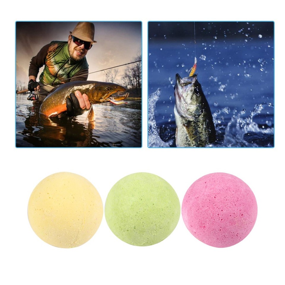 3pcs Fish Attracting Liquid Spray Ball Bait Fish Lure Fishing Tool ...
