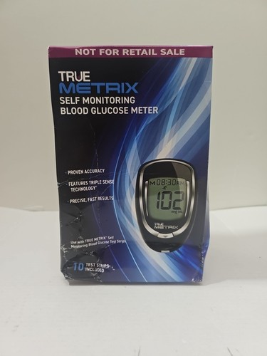 True Metrix Blood Glucose METER including 10 strips EXP 07/2026 | eBay