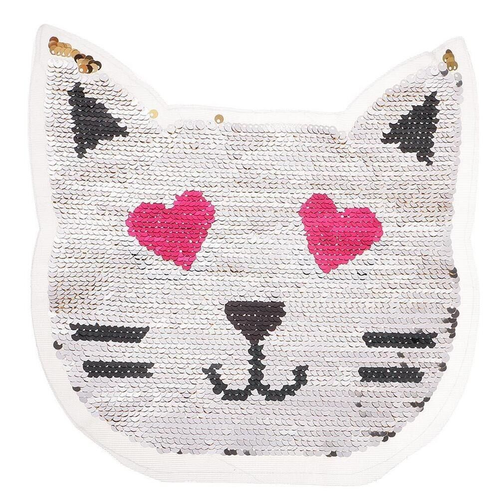 réversibles Paillettes de chat coudre sur Couleur de transfert À double ...