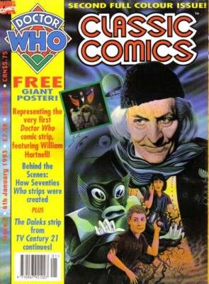 Doctor Who Classic Comics 2 Colin Howard Poster Included Dalek DR ...