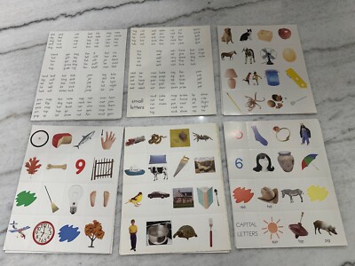 New 1980s Vintage Set Letters Saxon Phonics Alphabet Flash Cards Home ...