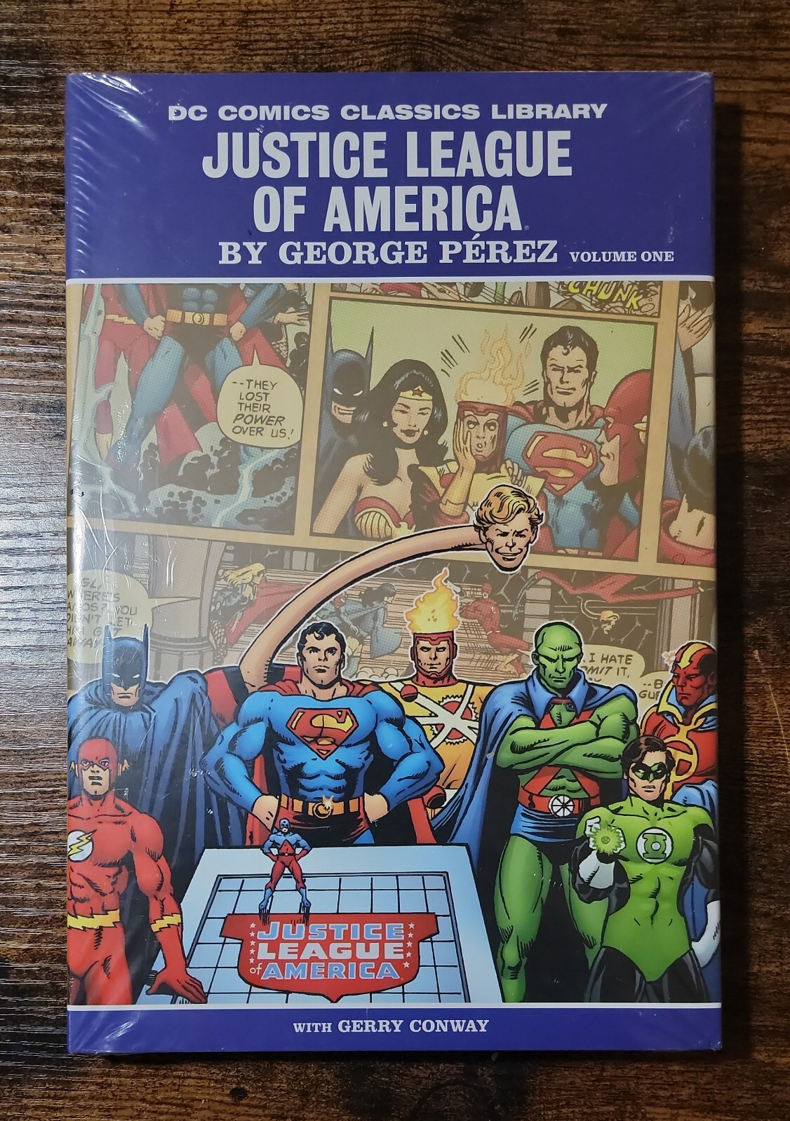 DC Comics Classics Library: Justice League of America #1 George Perez ...