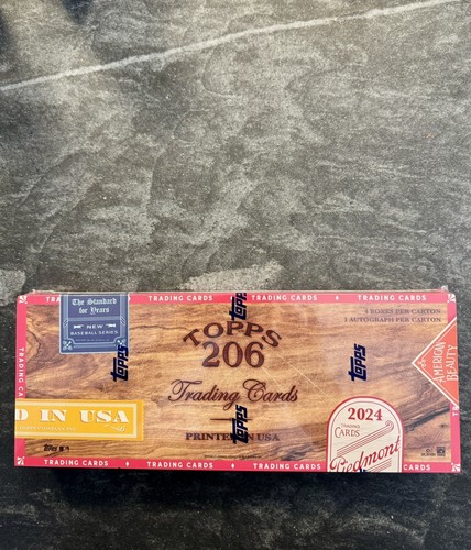 2024 Topps T206 4 Box Carton Sealed - In Hand Ready to Ship! | eBay