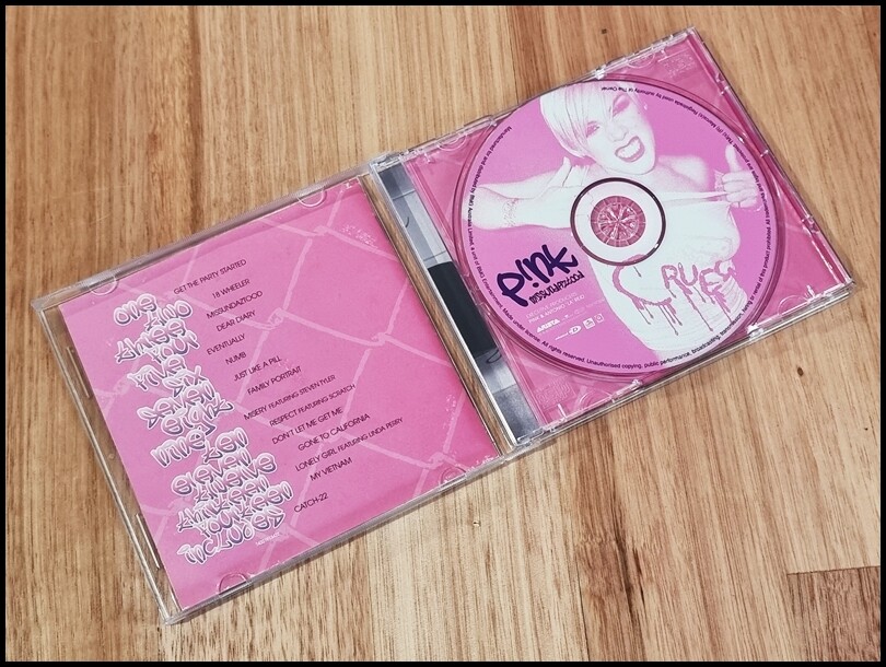 PINK - MISSUNDAZTOOD - Oz CD 2002 - Enhanced - STEVEN TYLER Linda Perry ...