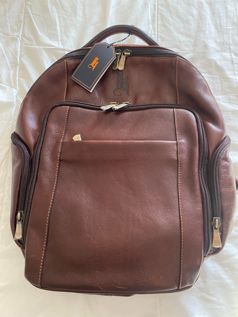 LINKS AND KINGS LEATHER SUNDANCE BACKPACK BACK PACK- NEW! MAKE OFFER | eBay