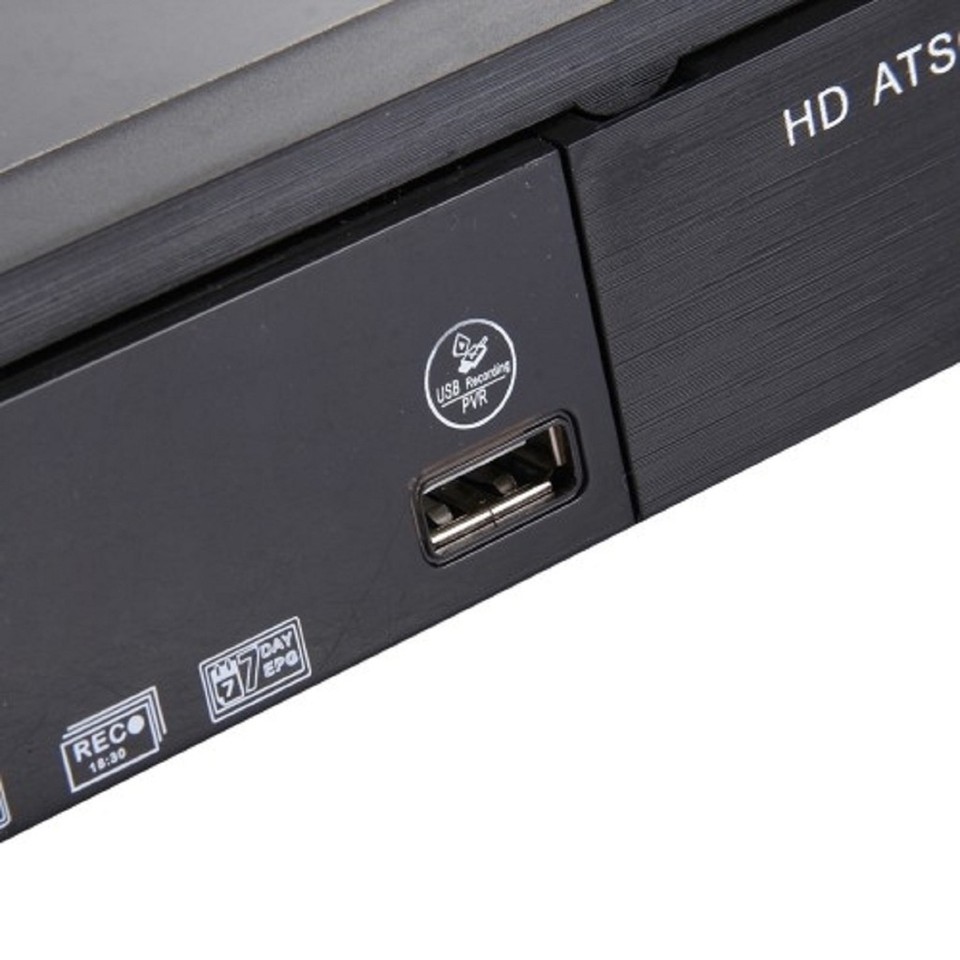 ATSC TUNER HD CONVERTER BOX DTV DIGITAL HDTV HDMI+USB+PVR+QAM TV OTA ...