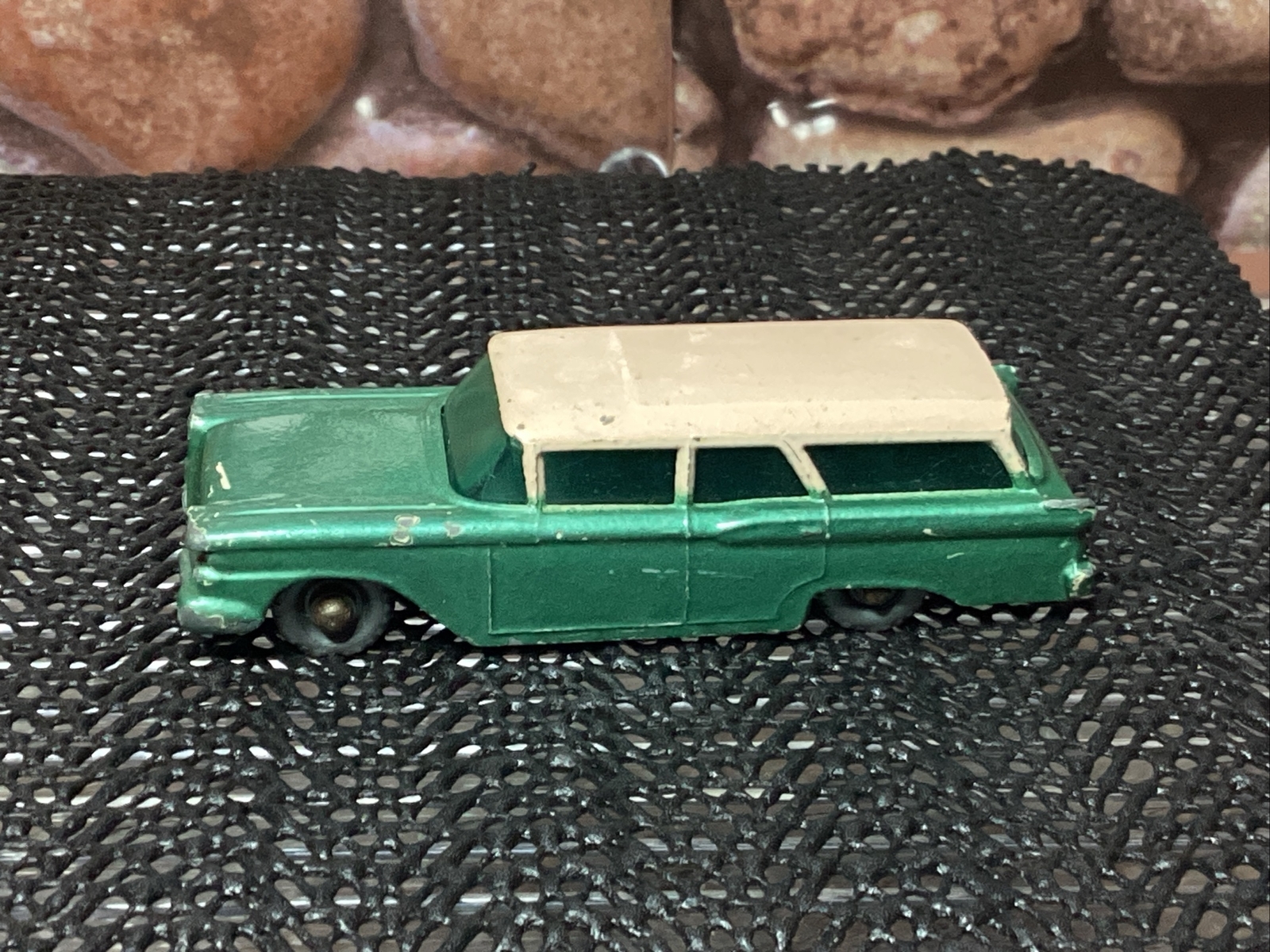 Vtg Lesney Matchbox No.31 American Ford Station Wagon W/ Gray Wheels ...