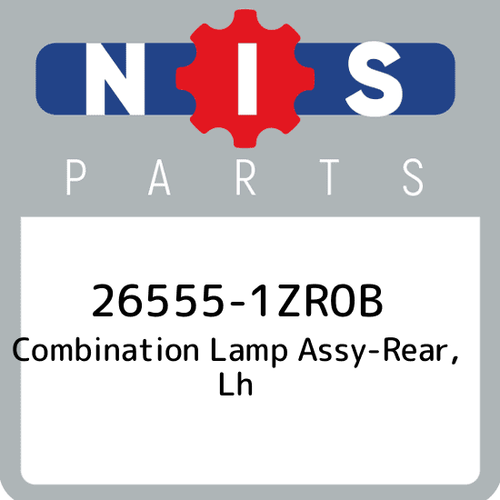 26555-1ZR0B Nissan Combination lamp assy-rear, lh 265551ZR0B, New ...