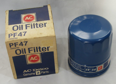 AC-Delco Duraguard Engine Oil Filter PF47 NOS 25010792 | eBay