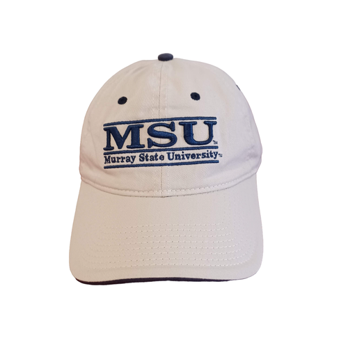 The Game Beige Cotton MSU Murray State University Baseball Cap Hat One ...