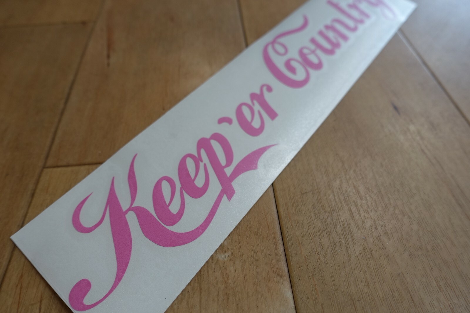 Keep er Country Large Decal Sticker Car Agri Spec Windscreen Window Her ...