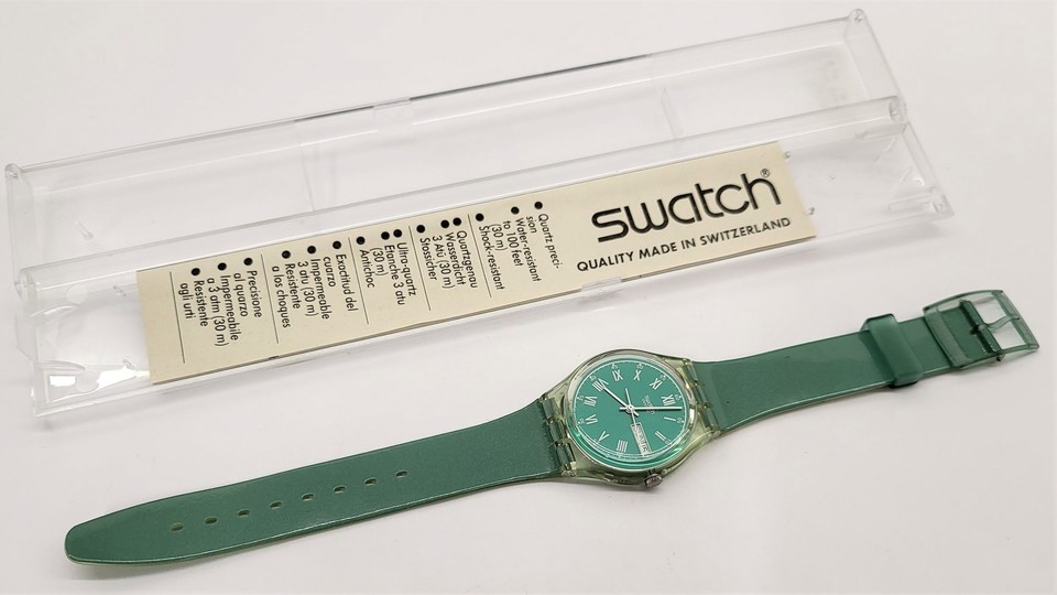 SWATCH STANDARDS - GG704 - GREENSET - New - | eBay