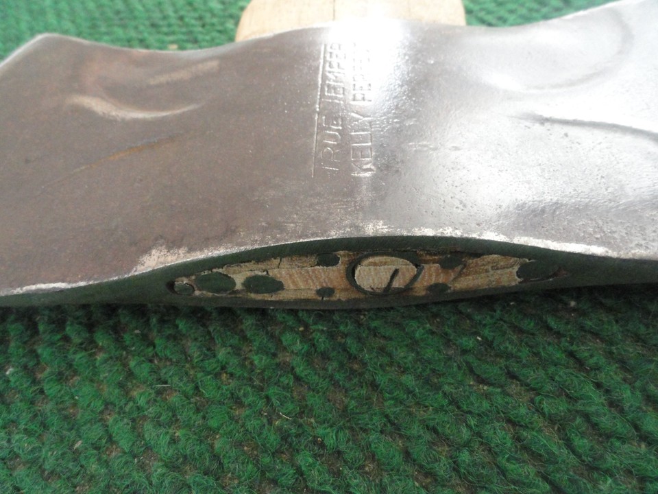 Vintage True Temper Kelly Perfect Beveled Double Bit Axe | eBay