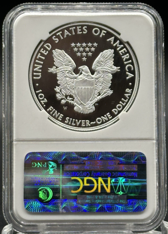 2011 W 25th Anni 1oz American Silver Eagle PF 70 Ultra Cameo NGC *STC ...