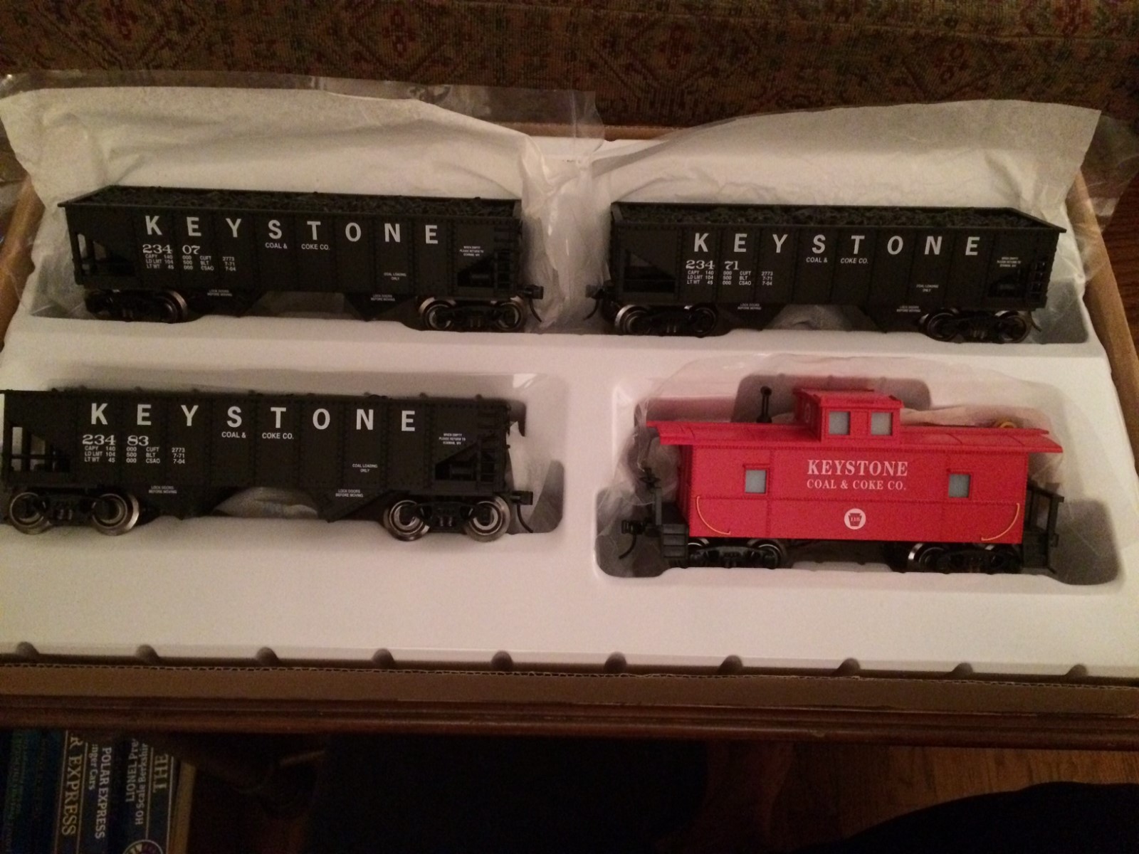 Lionel 6-21583 Keystone Coal & Coke - 4 Pack LN/Box for sale online | eBay