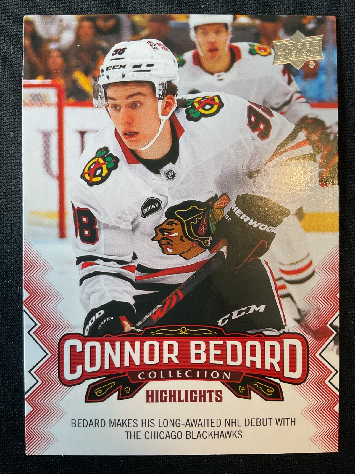 Connor Bedard 2023-24 Upper Deck Connor Bedard Collection Highlights RC ...