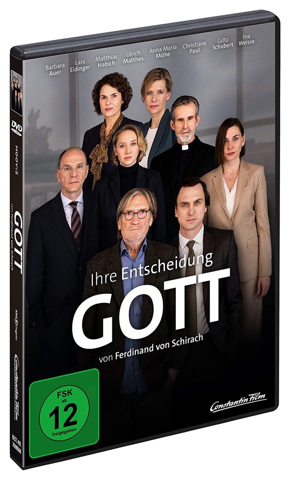 GOTT von Ferdinand von Schirach (DVD) Barbara Auer Lars Eidinger (UK ...