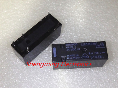 10pcs 5pins G6RN-1-24VDC G6RN-1-DC24V G6RN-1-24V OMRON Relay | eBay