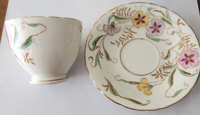 H&M Sutherland Tea Cup & Saucer Bone China Made In England | eBay