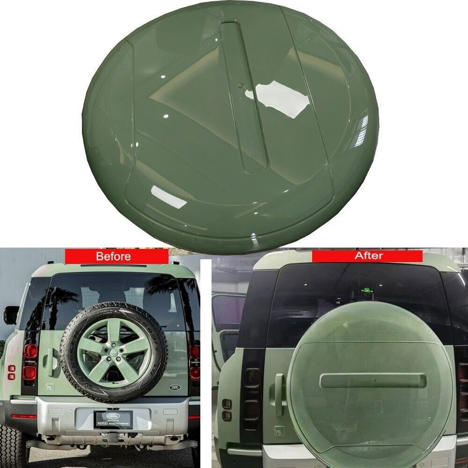 Spare Tire Cover fits for Defender 90 110 2020-2023 Grasmere Green for ...