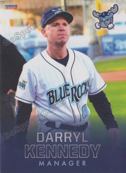 2018 Wilmington Blue Rocks Darryl Kennedy MGR Kansas City Royals Minor | eBay
