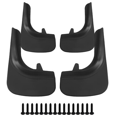 Car Mud Flaps Kit For VW CADDY Rubber Splash Guards 4 PCS | eBay UK