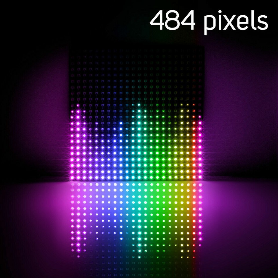 WS2812B Led Digital Panel Matrix Screen 5050 RGB Addressabl e 64/256 ...