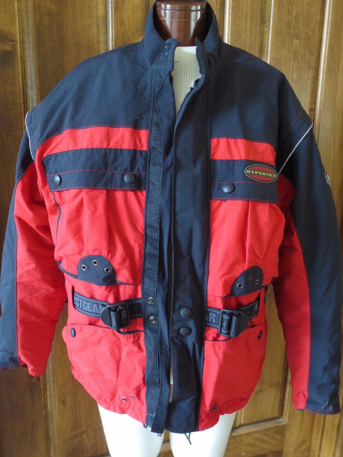 Firstgear Hypertex black padded motorcycle lined jacket Mens XL | eBay