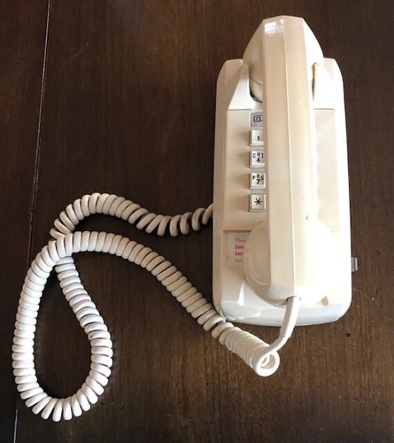 Vintage GTE Push Button Telephone Mod 192 Tan Beige Starlite Phone | eBay