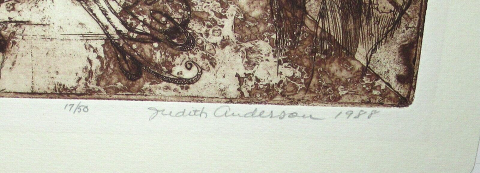 MISSA GAIA "THIS IS MY BODY" LIMITED EDITION HAND SIGNED COLOR ETCHING ...